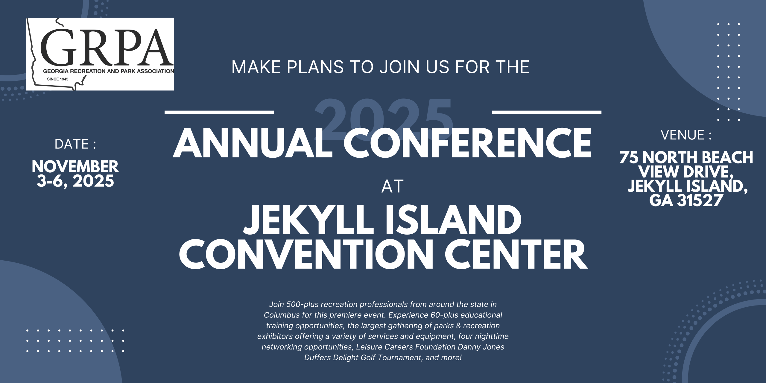Annual Conference - Georgia Recreation and Park Association